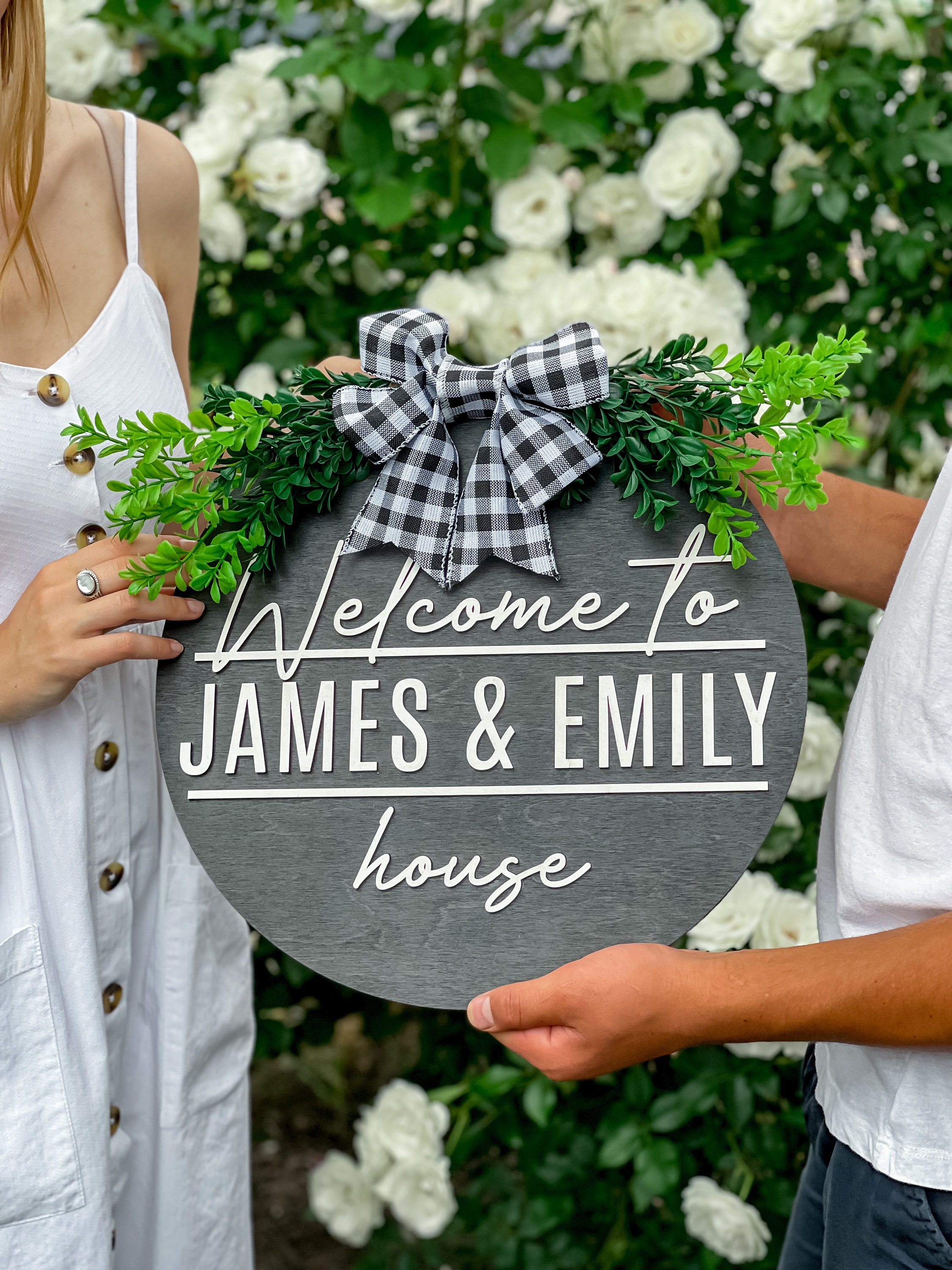 Custom Welcome Door Sign Front Door Decor Wood Door Hanger - Etsy Canada