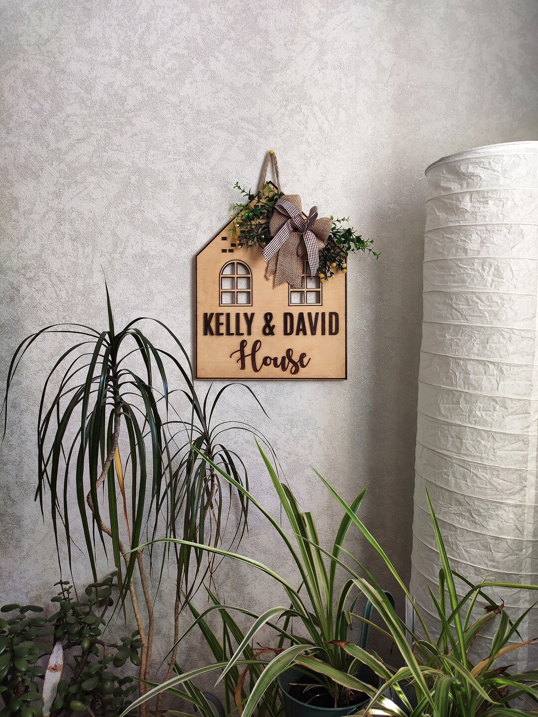 Personalized Welcome Sign, Family Decor Sign, Personalized Wood Gift ...