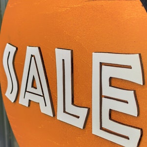 For Sale Business Sign, Store Sign, Hanging Open Sign, on Sale Sign ...