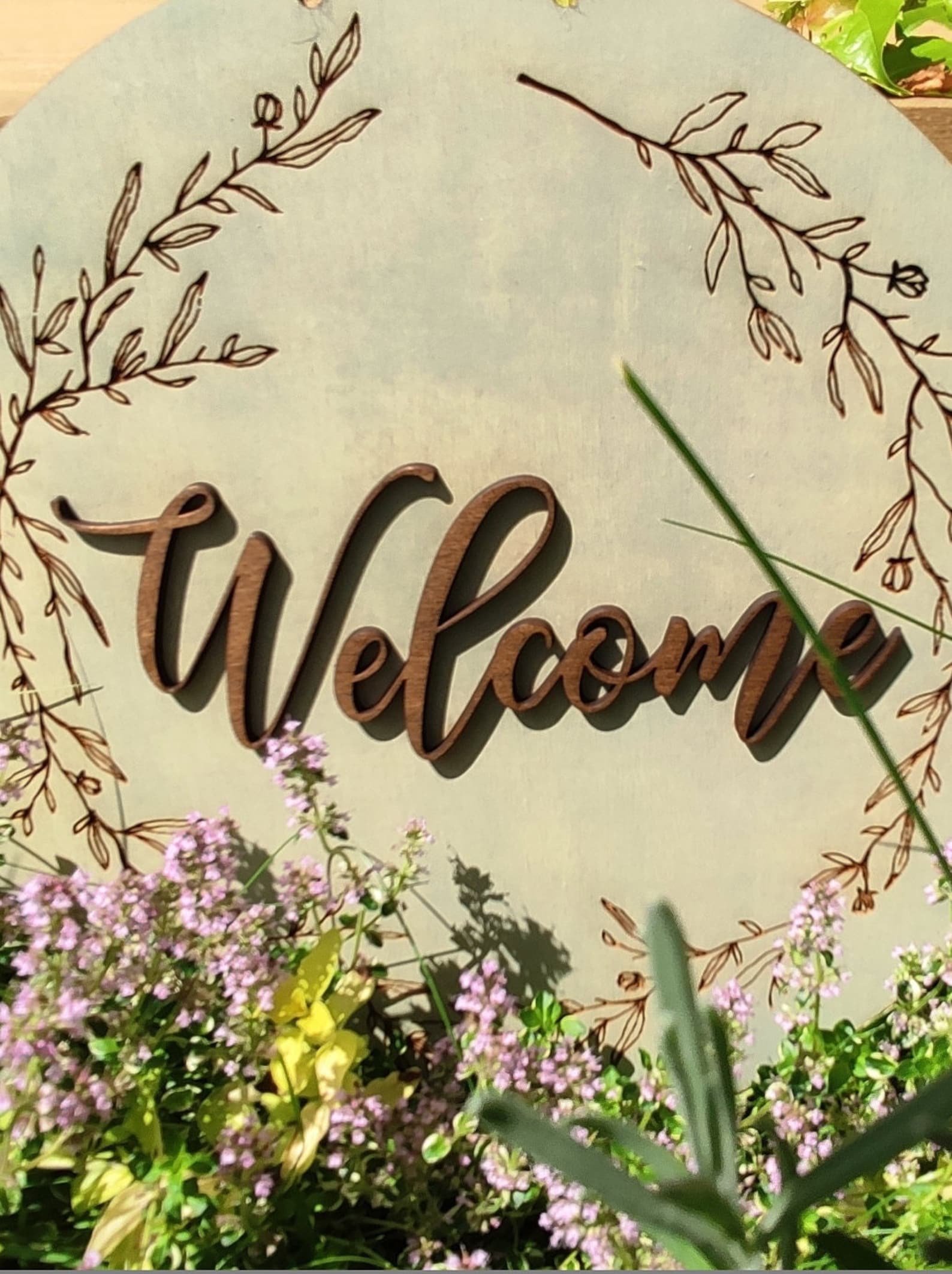 Welcome Door Sign, Door Welcome Sign, Welcome Door Hanger, Door Entry ...