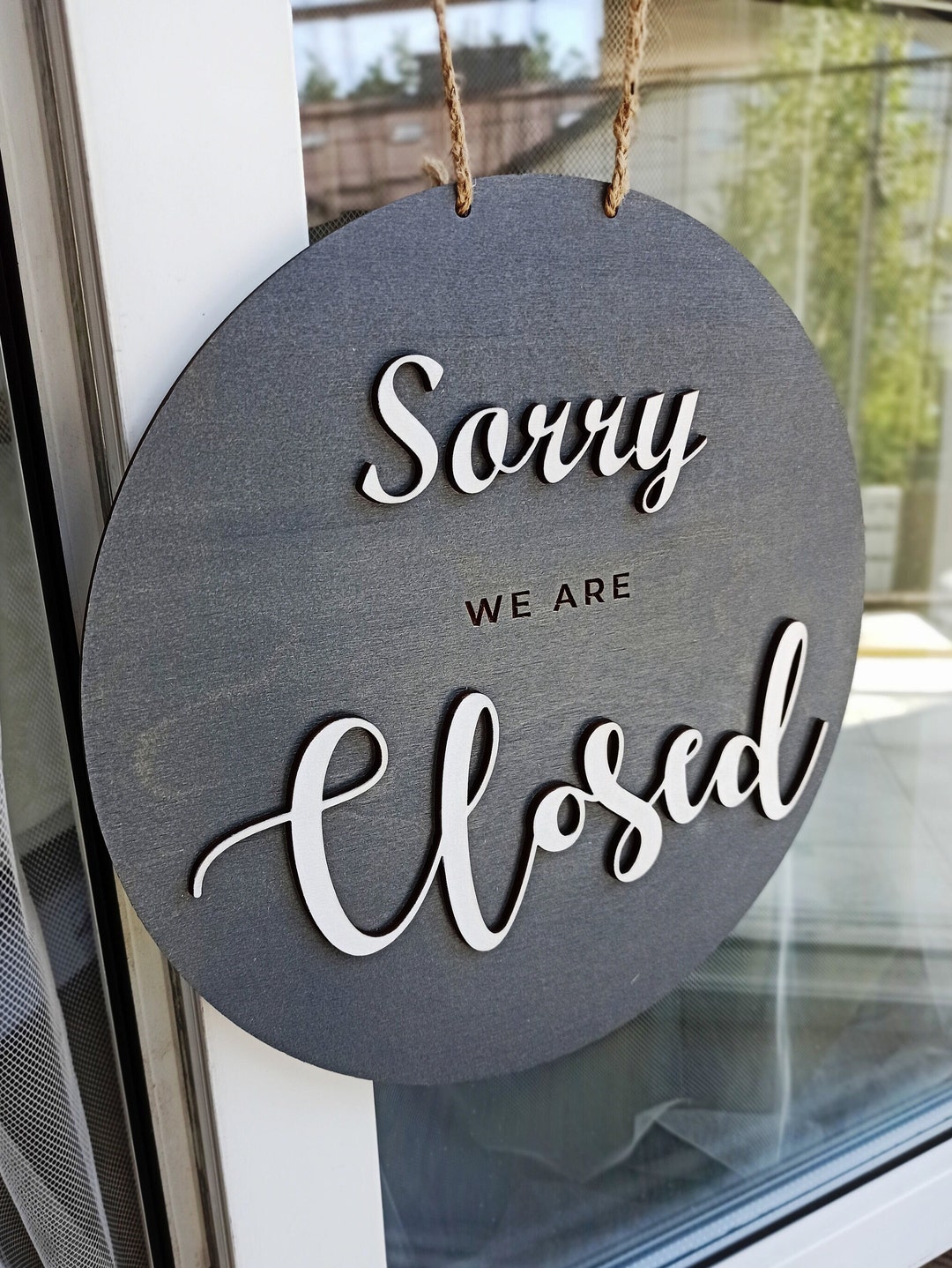 Open Closed Business Sign, Boutique Sign, Closed Shop Sign, Business ...