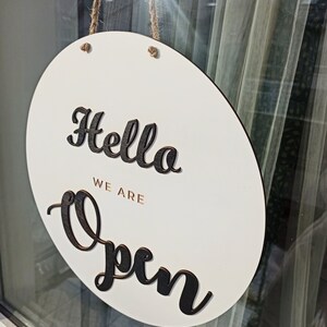 Open Closed Business Sign, Boutique Sign, Closed Shop Sign, Business ...
