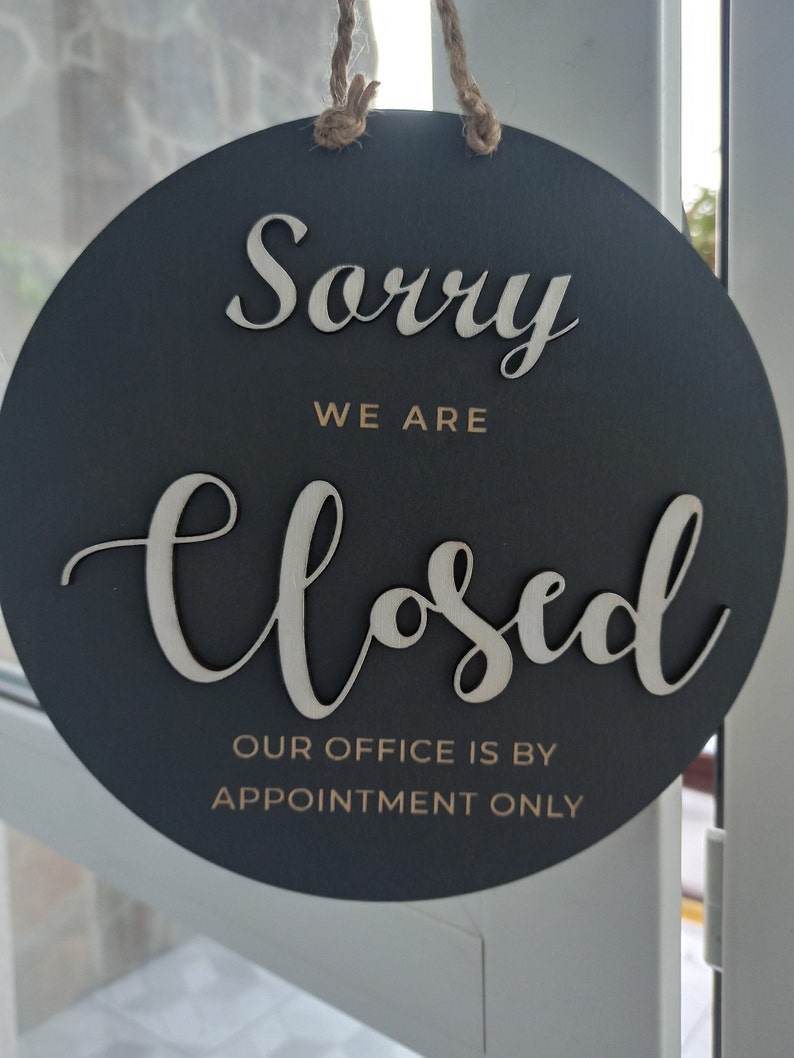 Open Closed Sign for Business Store Sign Business Sign - Etsy