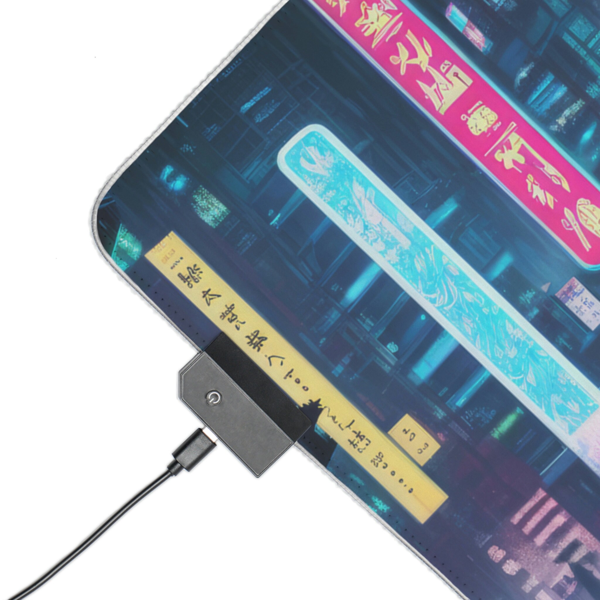 Cyberpunk LED Gaming Mouse Pad - Etsy