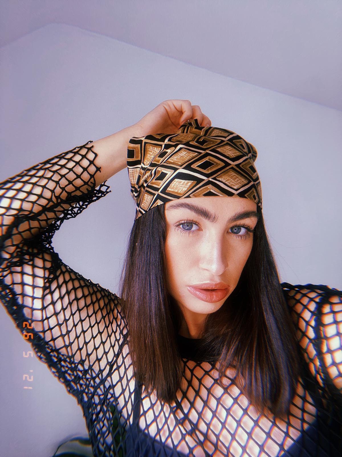 90s Bandana Headscarf Cottagecore Headband Etsy UK