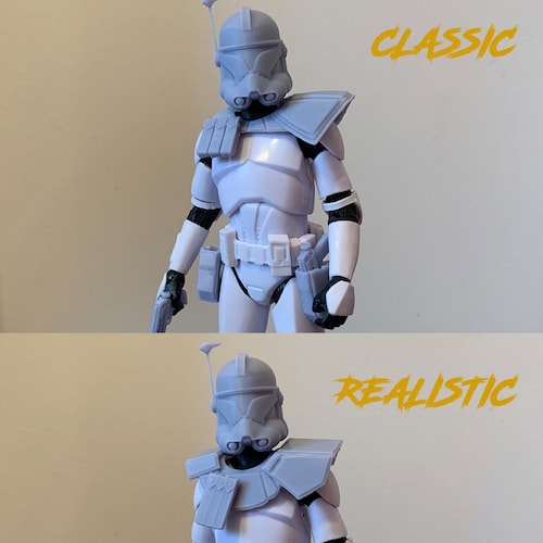 AZI-3 Droid Bad Batch 1:12 Scale Black Series - Etsy