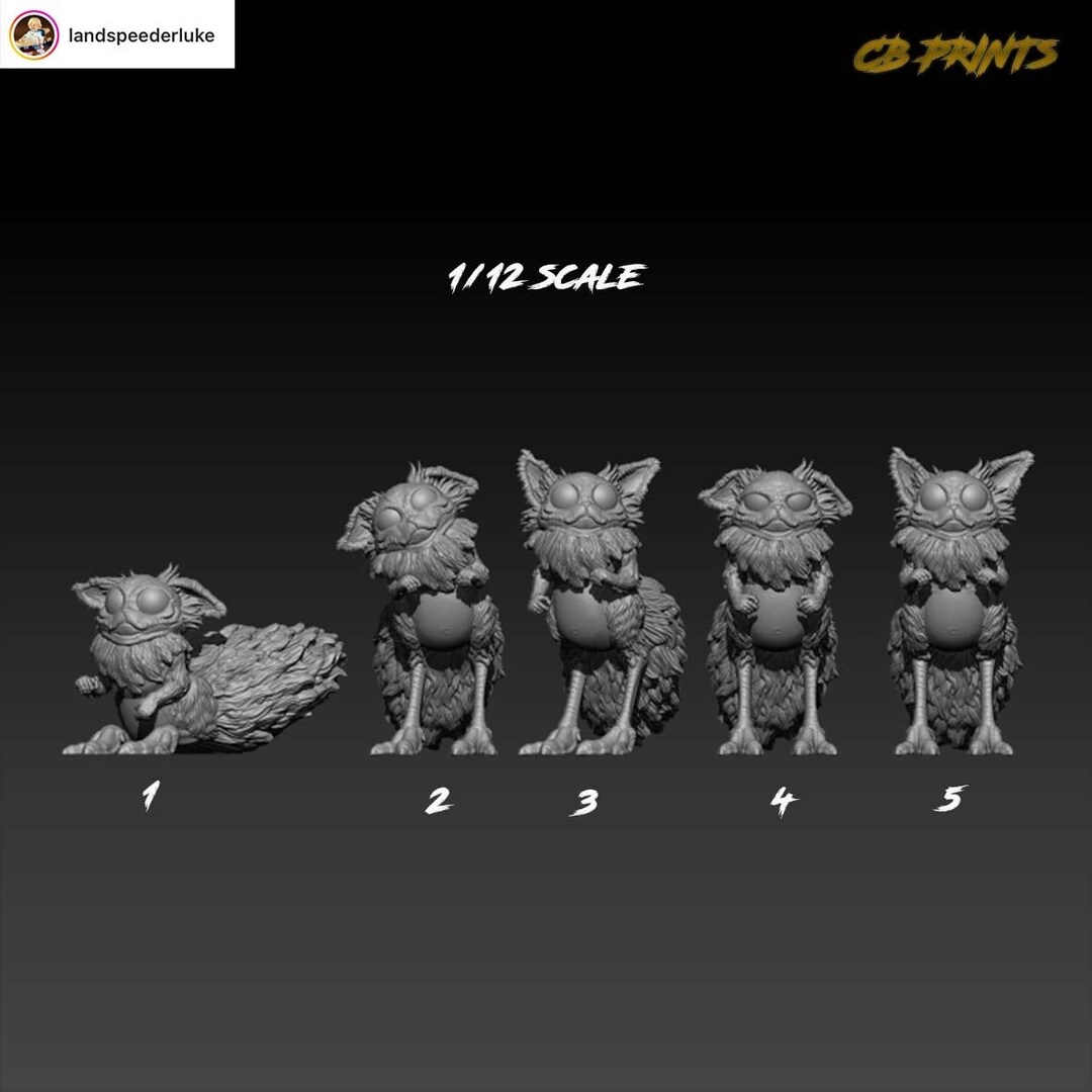 Bogling - 1:12 Scale - Black Series Scale - Etsy