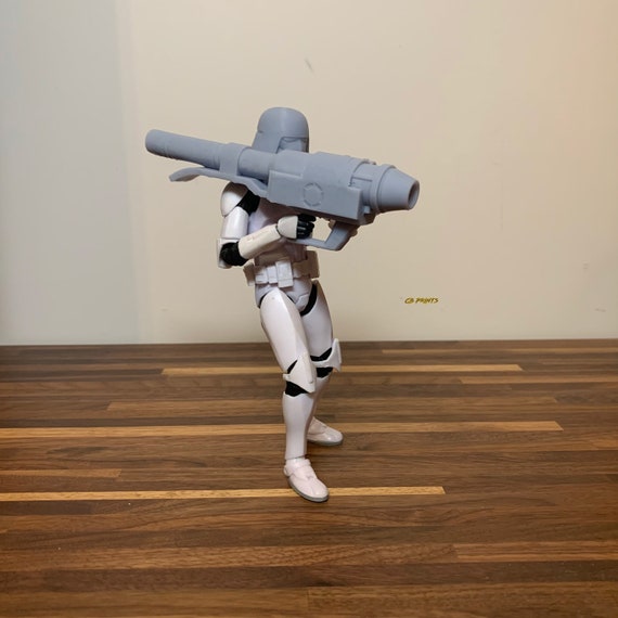 1/12 Clone Rocket Launcher Black Series Scale - Etsy