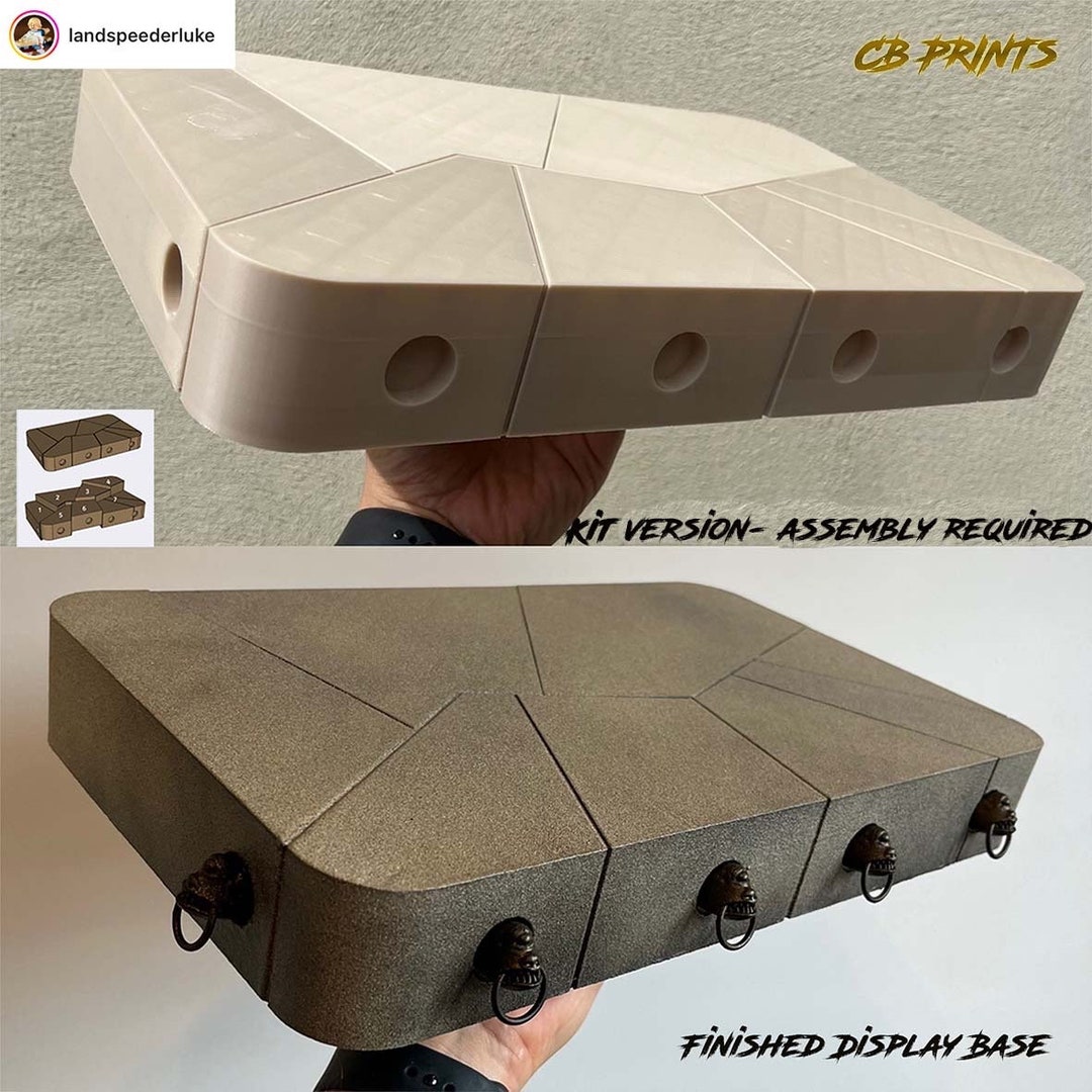Dais Display Base - Black Series Scale - Etsy
