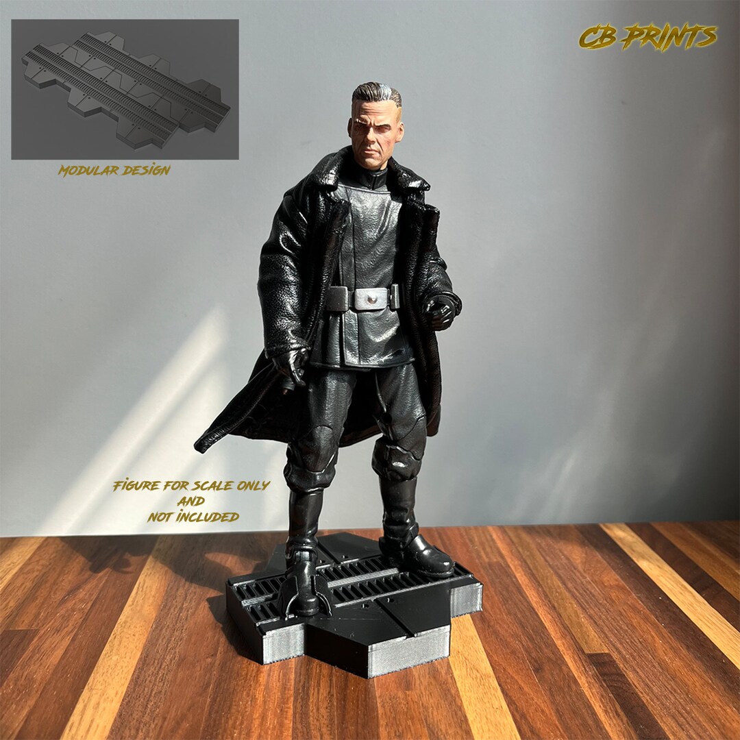 1/12 Modular Figure Stands Black Series Scale - Etsy