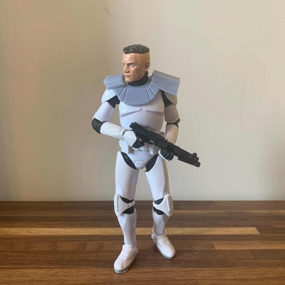 Commander Grey - Pauldron (bad Batch) Realistic- 1/12 Scale - Etsy