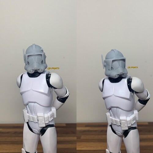 Phase 2 Commander Fox Doom Clone Trooper Realistic Head 1:12 - Etsy