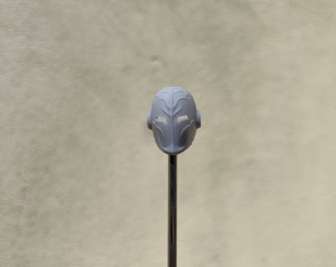 Jedi Temple Guard Face Mask 3d Printed Head Sculpt Black Series Scale