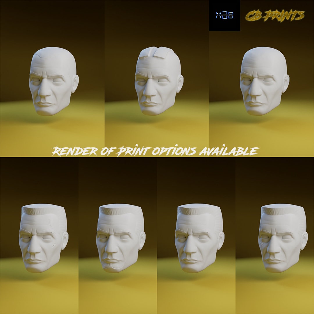 1/12 Animated Clone Trooper Head Sculpts- 8 Options - Etsy