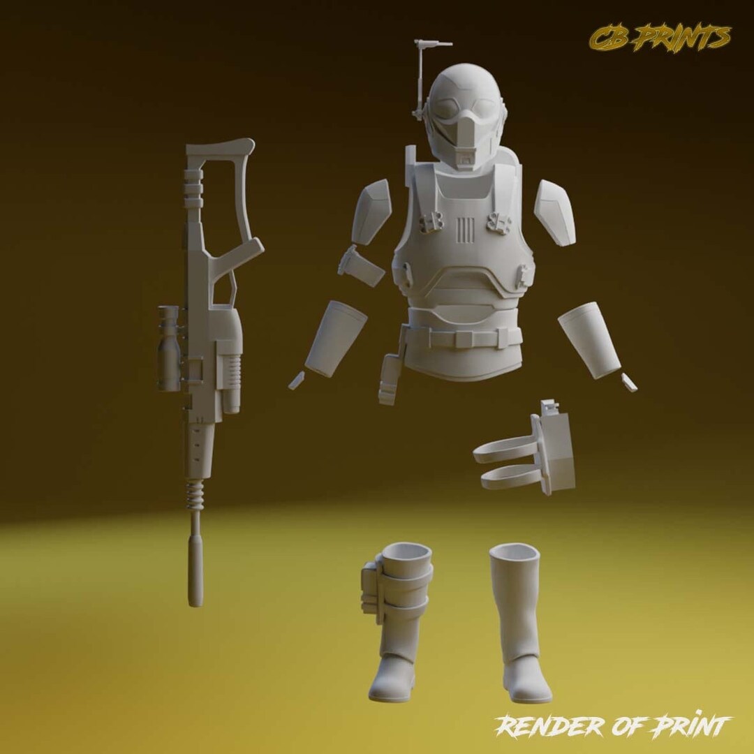 1/12 Clone X KIT- Black Series Scale - Etsy