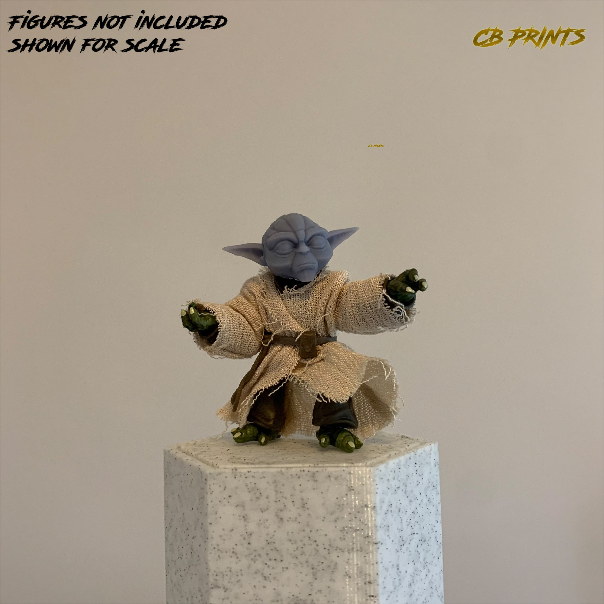 Yoda Animated Style Head Sculpt Black Series Scale - Etsy Canada