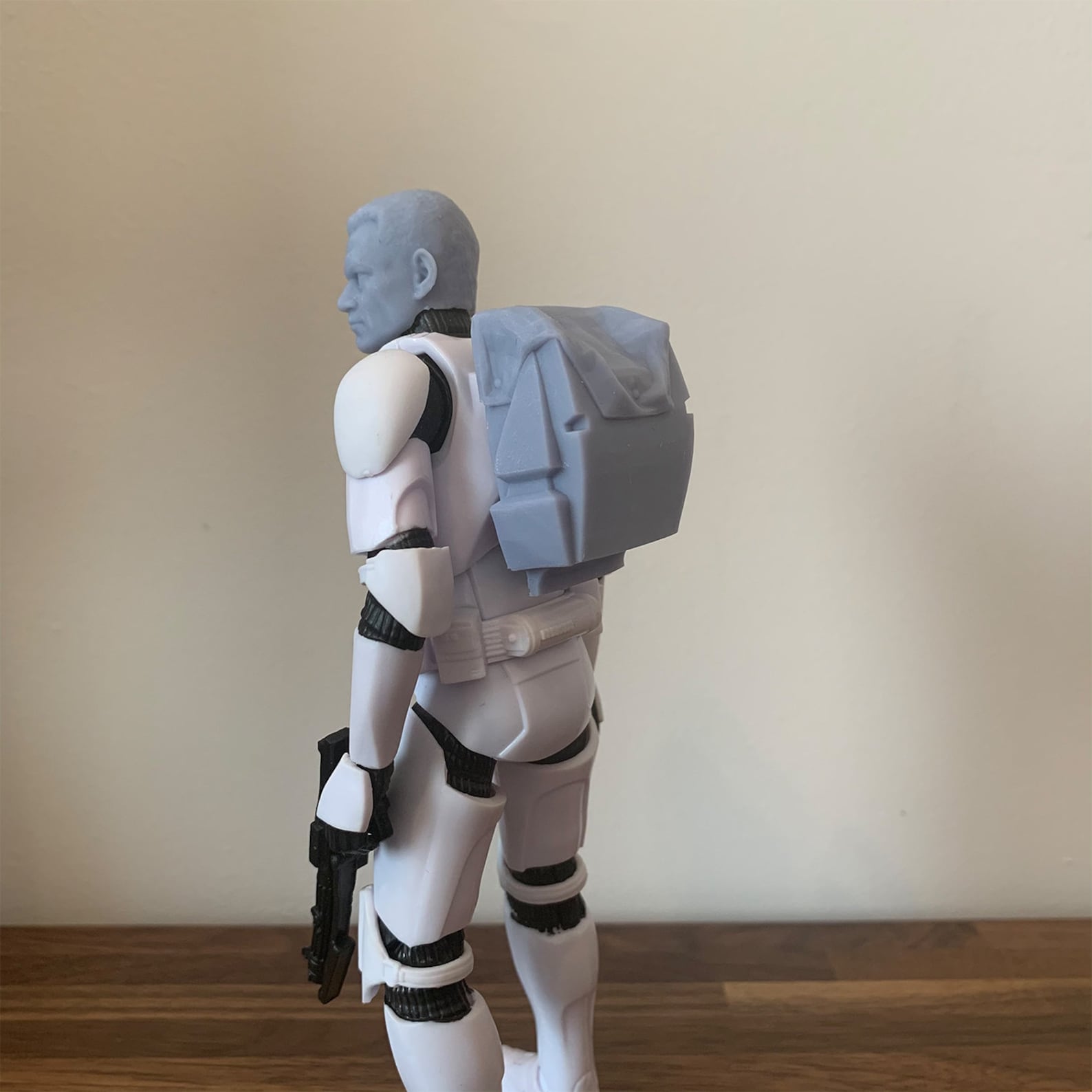 1/12 Clone Trooper Backpack Black Series Scale - Etsy UK