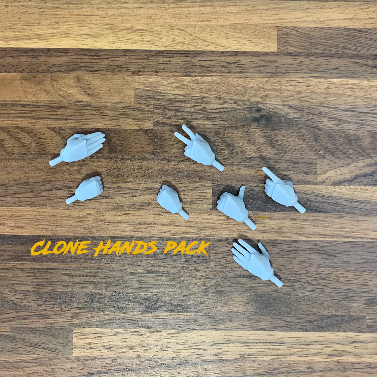 1/12 Clone Trooper Hands Set- Black Series Scale - Etsy