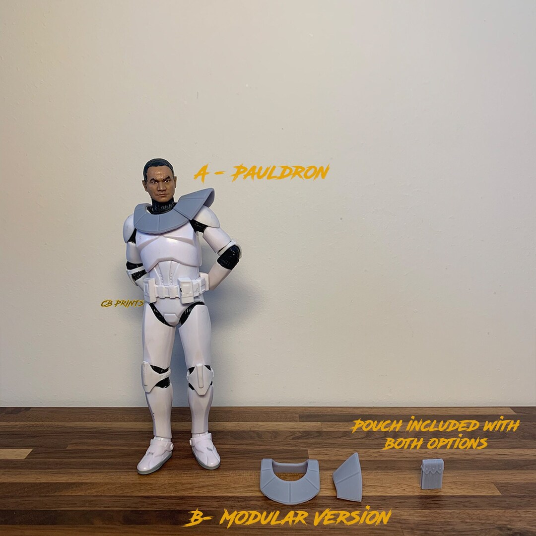 Animated Clone Trooper Pauldron 1/12 Scale - Etsy