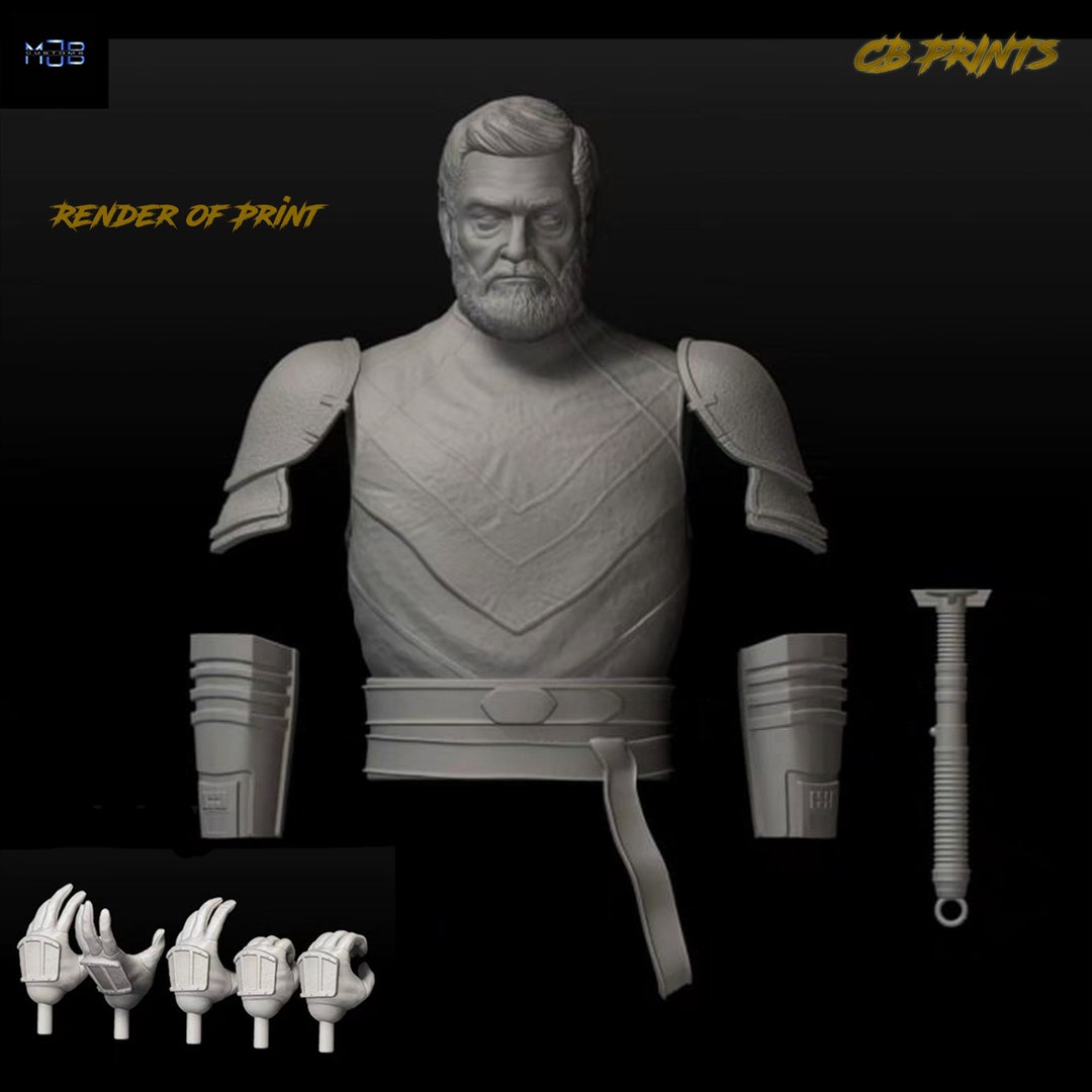 Baylan Skoll kit Black Series Scale - Etsy