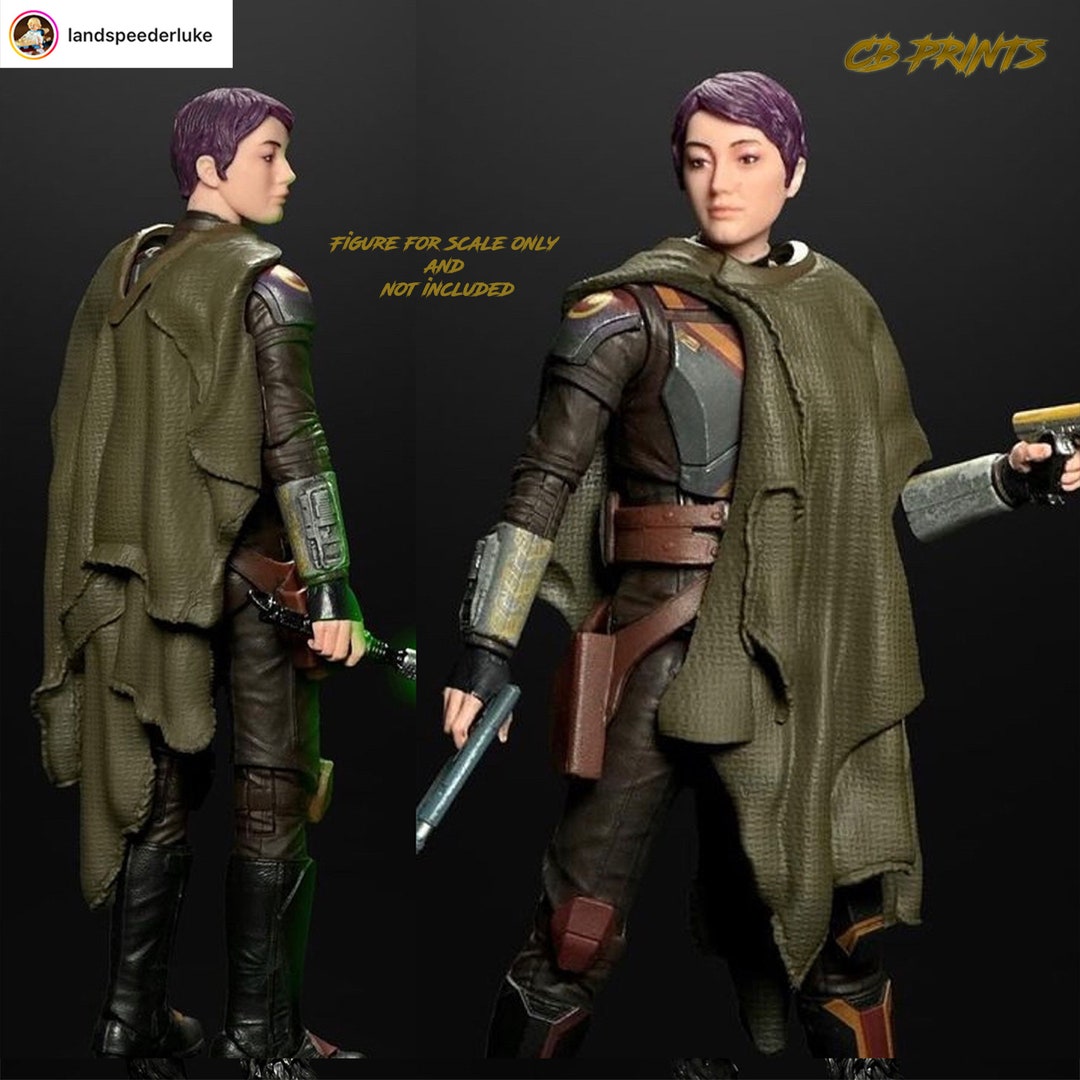 Sabine Poncho - 1:12 Scale - Black Series Scale - Etsy