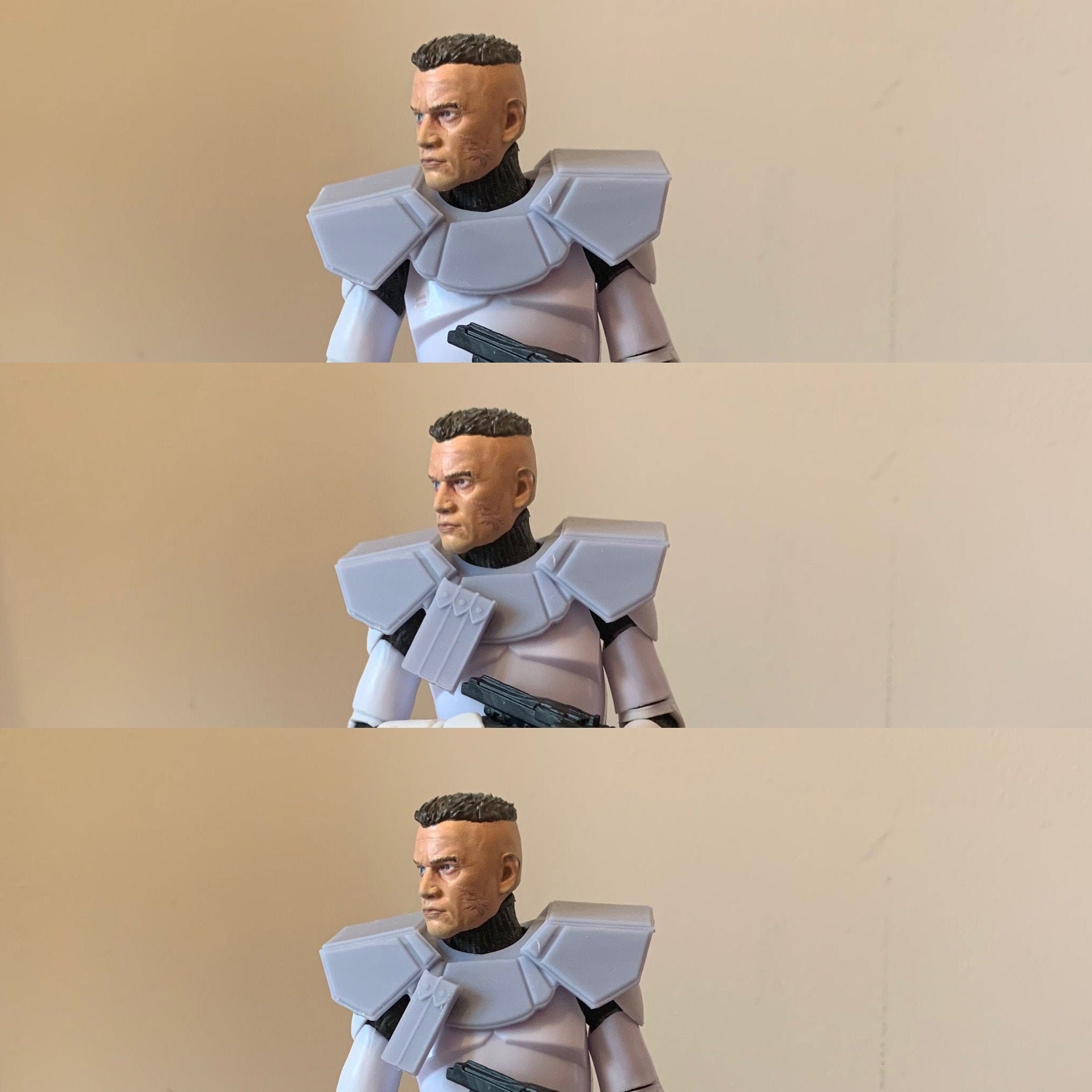 Realistic (ARC) Modular Clone Trooper Pauldron - 1/12 Scale - Etsy UK