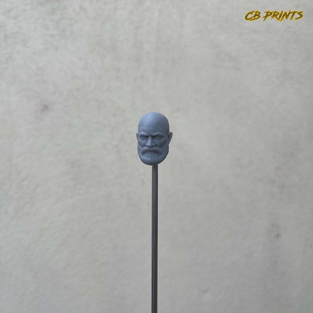 Old Man Rex 3D Printed Head Sculpt Black Series Scale - Etsy
