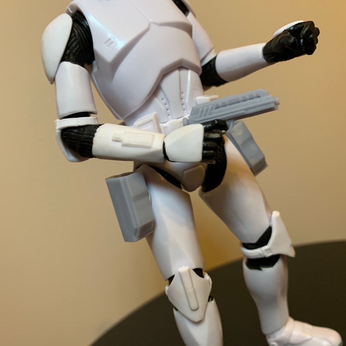 1/12 Clone Trooper DC17 Blasters With Holsters Black Series - Etsy