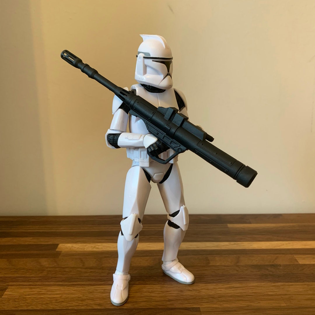 1/12 RPS-6 Clone Rocket Launcher - Black Series Scale - Etsy