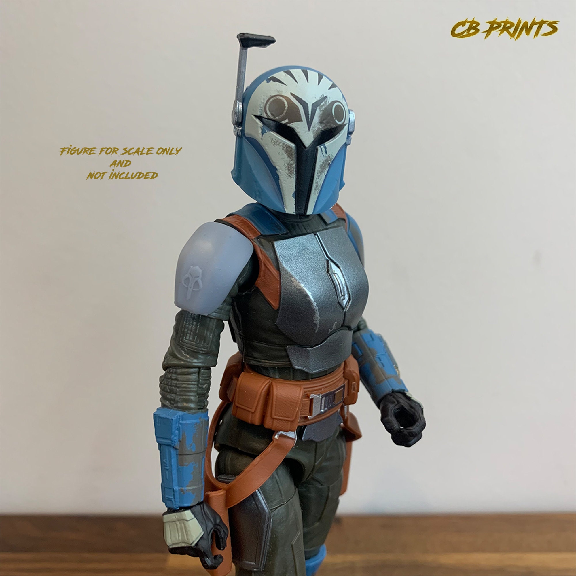 Bo Katan Mythosaur Pauldron 1/12 Scale - Etsy UK