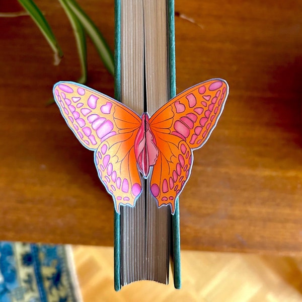 Butterfly Bookmark - Etsy