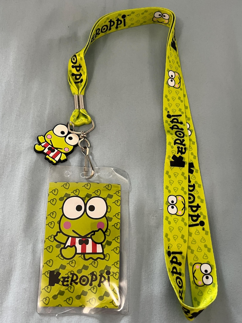 Sanrio Lanyard Neck Strap Charm Hello Kitty Cinnamoroll Kuromi ...