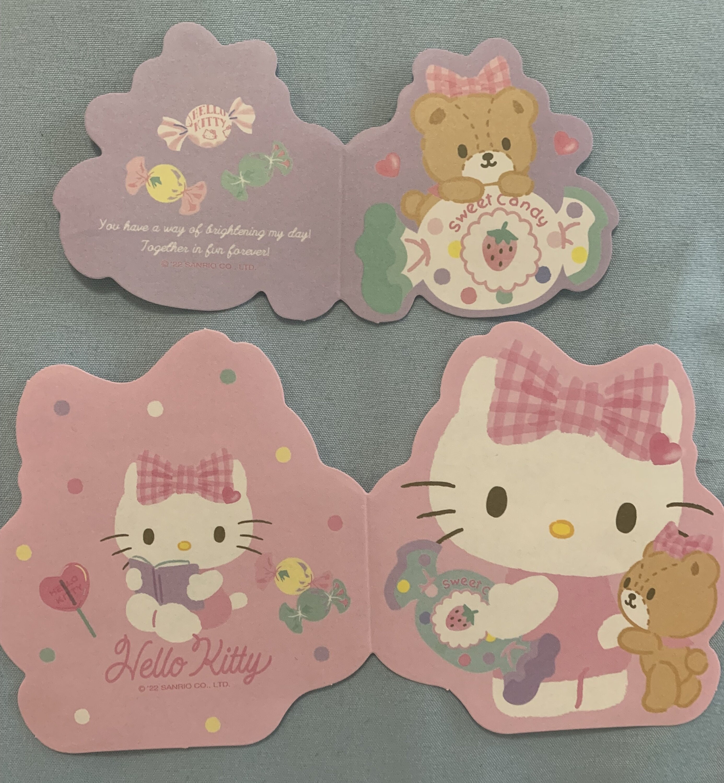 Sanrio Hello Kitty Paper Stationeries Memo Sheets Envelopes Stickers ...