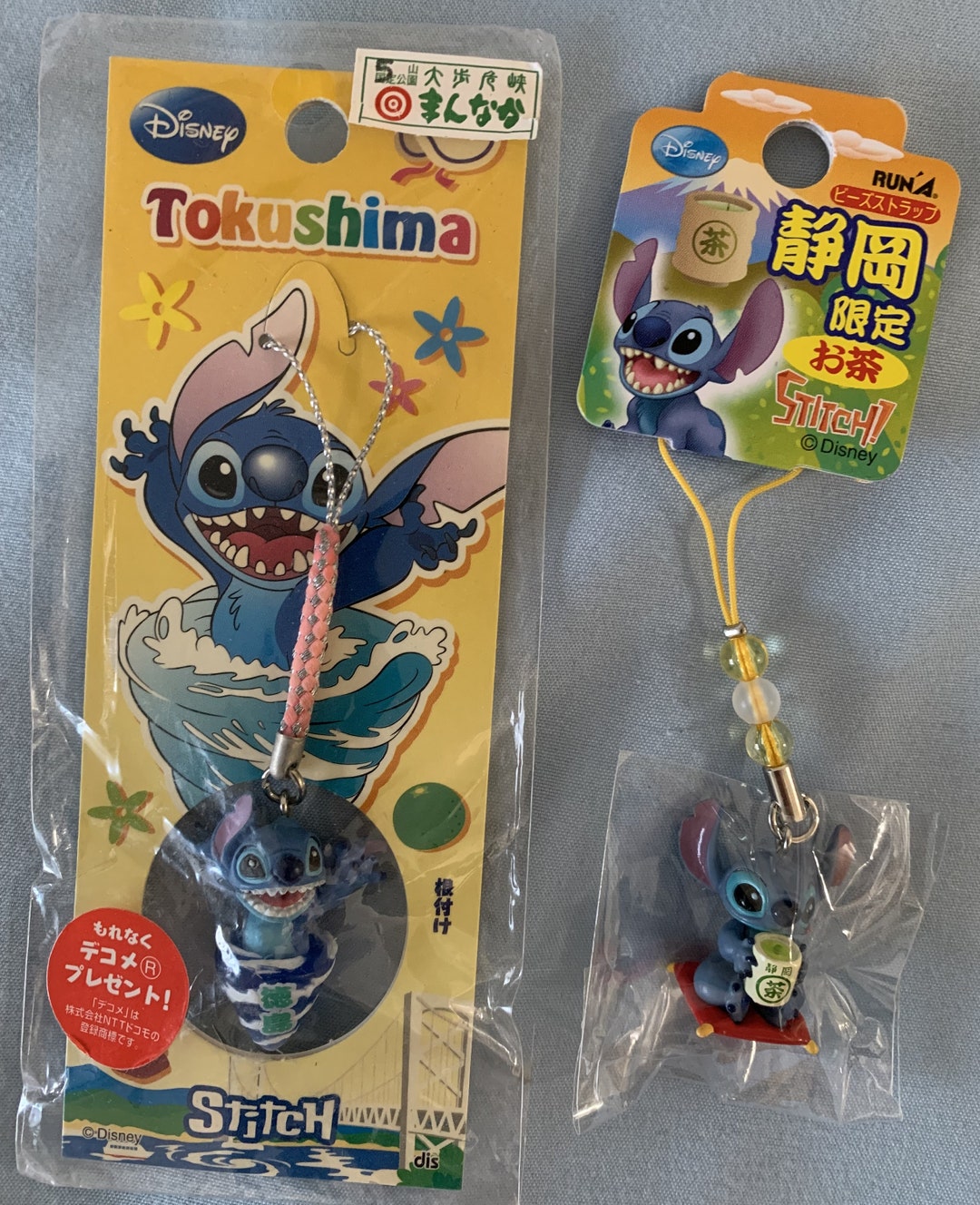 Disney Stitch Gotochi Charm Strap Figure Kawaii Phone Mobile Charms ...