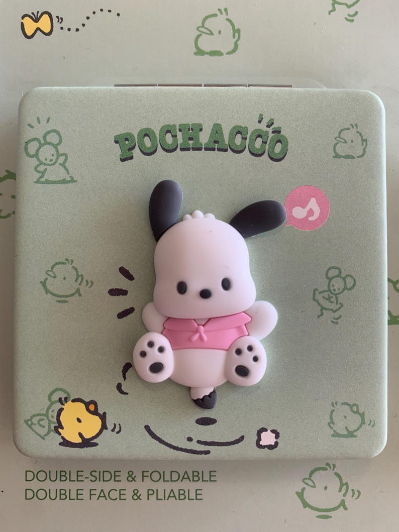 Sanrio My Melody Cinnamoroll Pochacco Kuromi Portable Mirror - Etsy