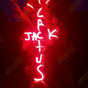 Cactus Jack Neon Custom Neon Sign Home Interior Modern Decor - Etsy