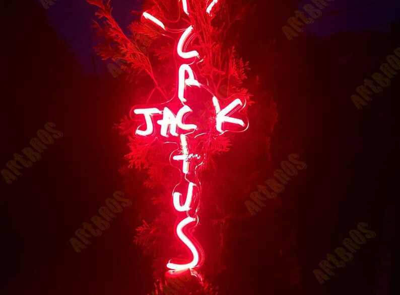 Cactus Jack Neon Custom Neon Sign Home Interior Modern Decor - Etsy