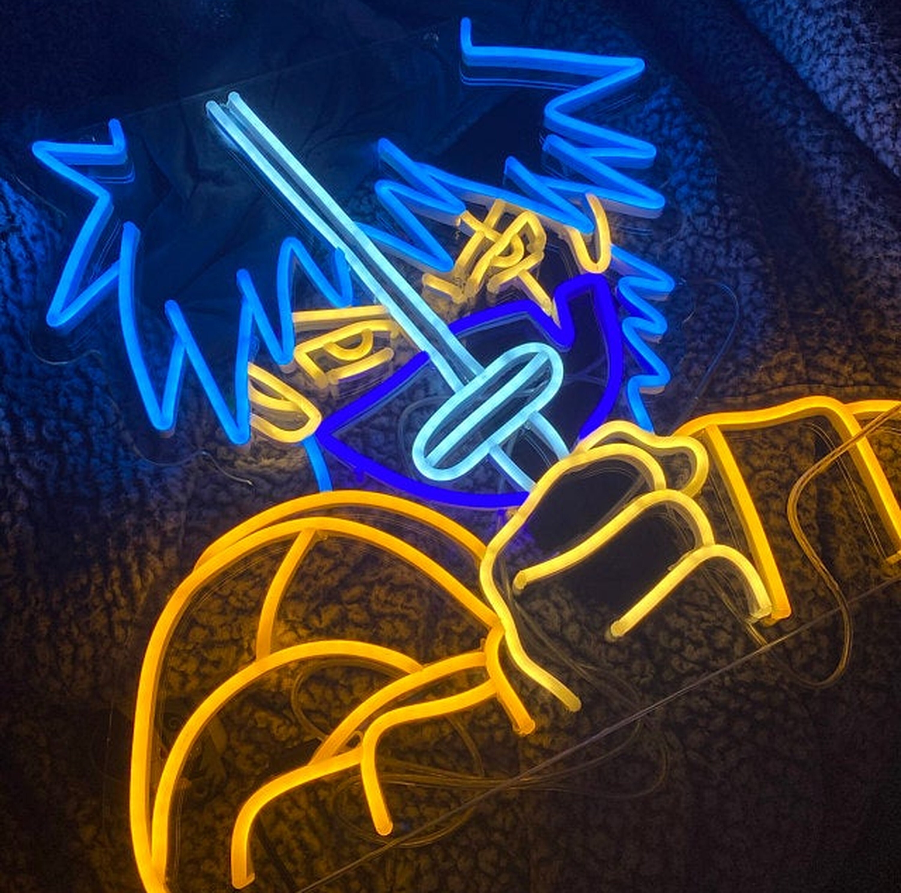 Neon Sign Anime Custom Neon Sign Neon sign bedroom wall | Etsy