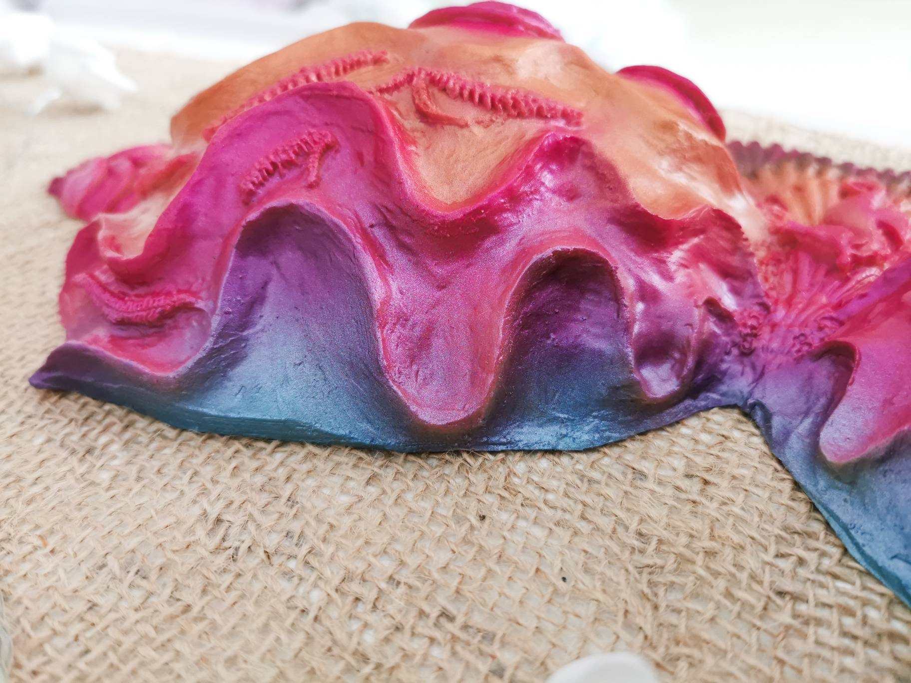 Mermaid Silicone Top Bra Coral Reef Nude - Etsy