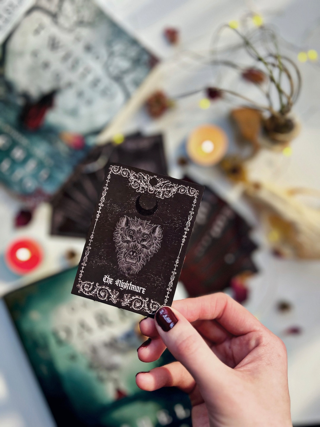 Nightmare Card - One Dark Window - Etsy