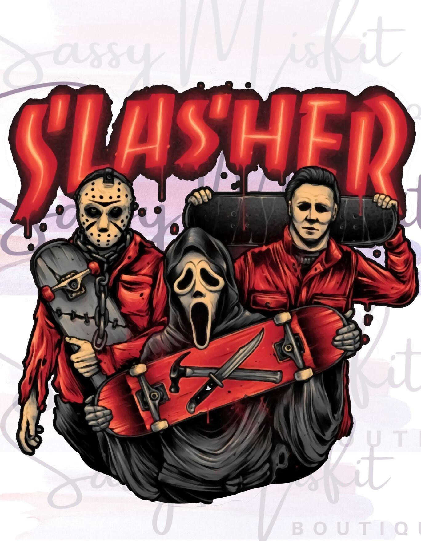 Slasher PNG - Etsy
