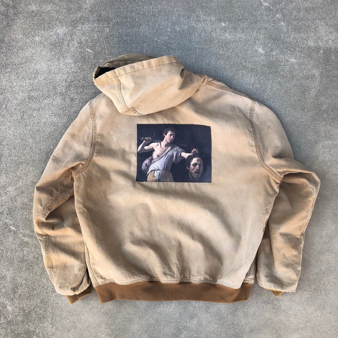 Caravaggio David and Goliath Dickies Custom Jacket - Etsy