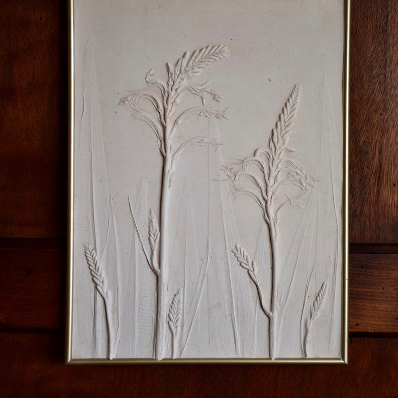 Botanical Plaster Casts - Etsy