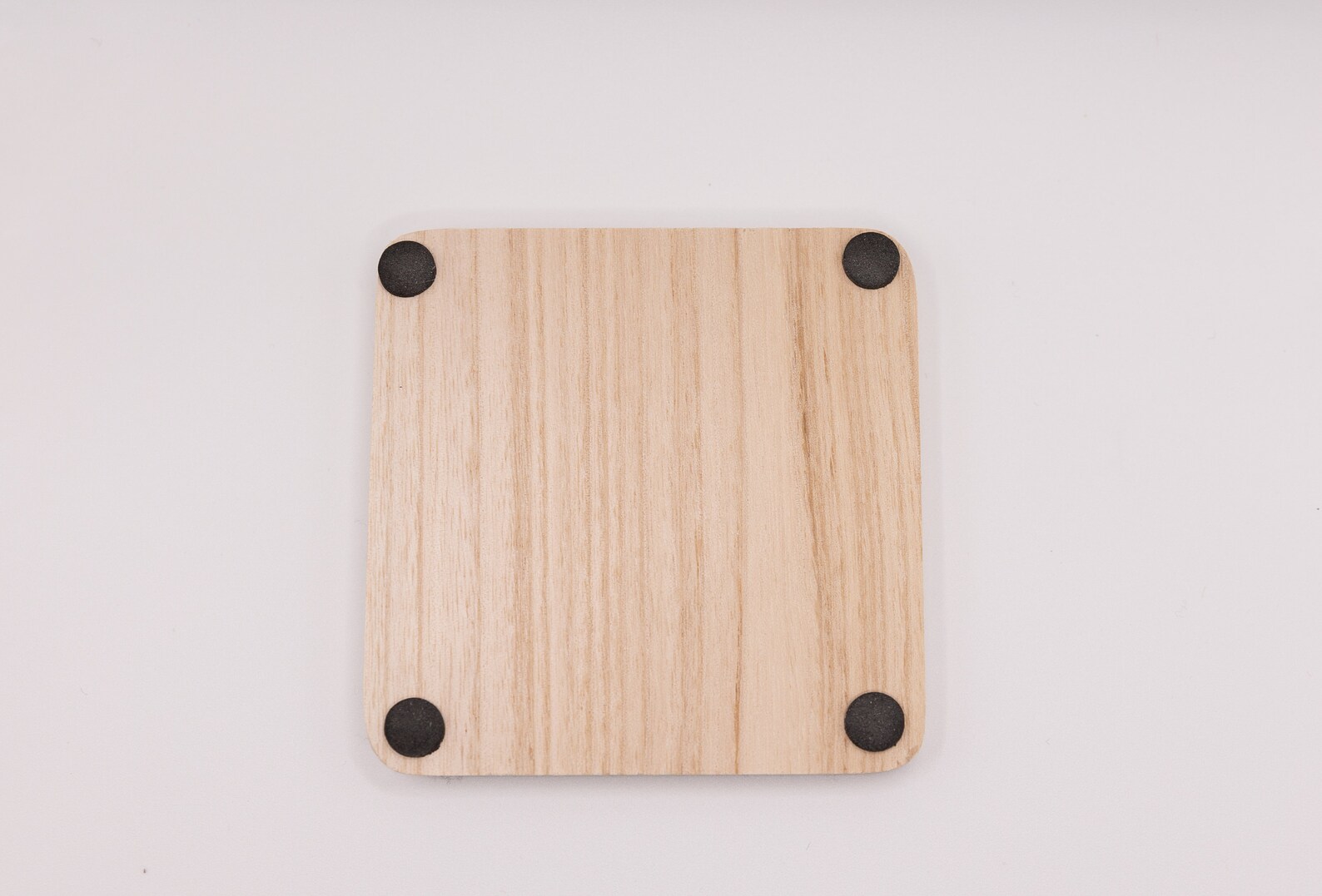 Wooden Coasters With Child's Drawing, Laser Engraving With Children's ...