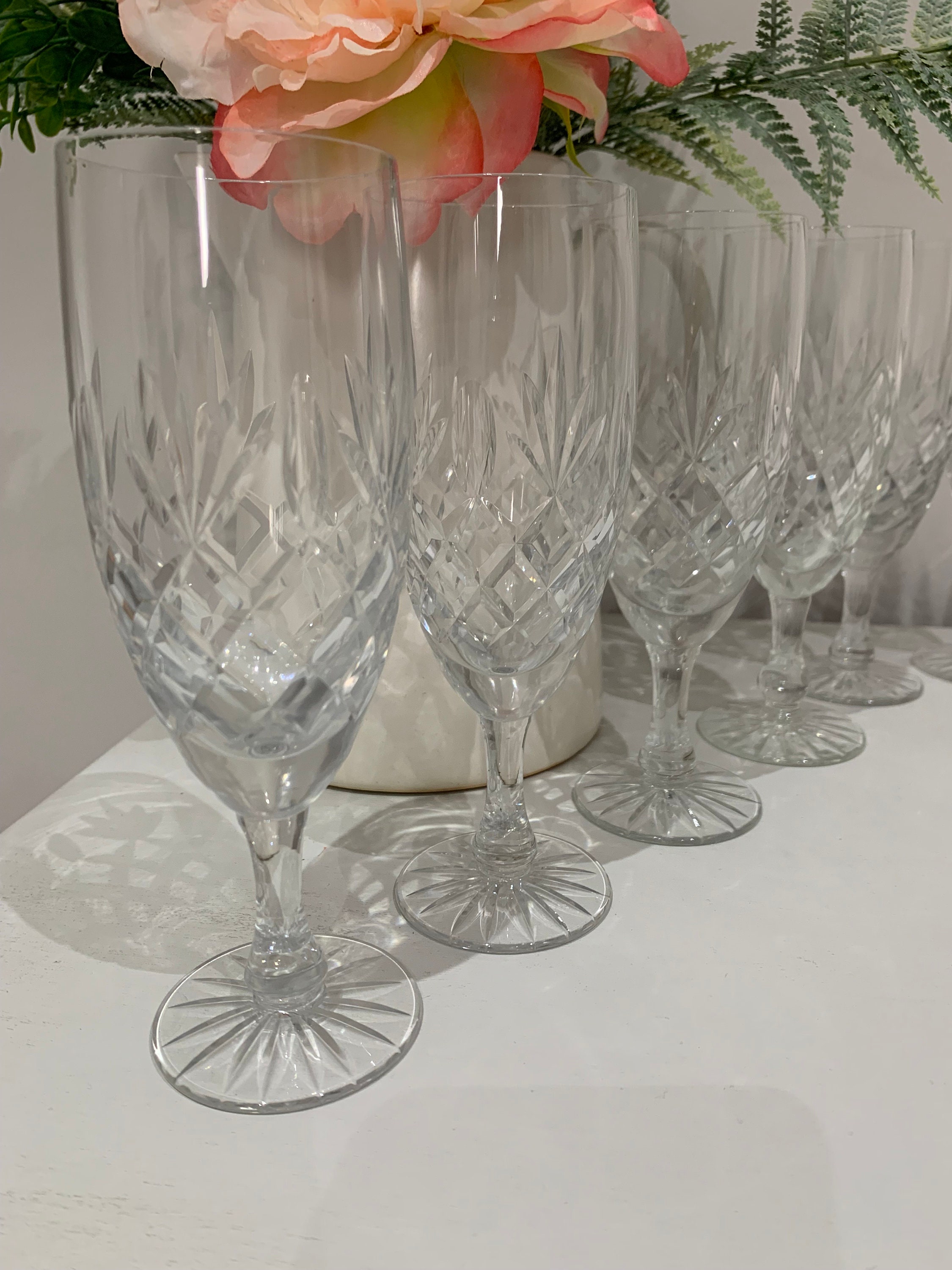 Cheap Cut Glass Wine Glasses at Quyen Elliott blog