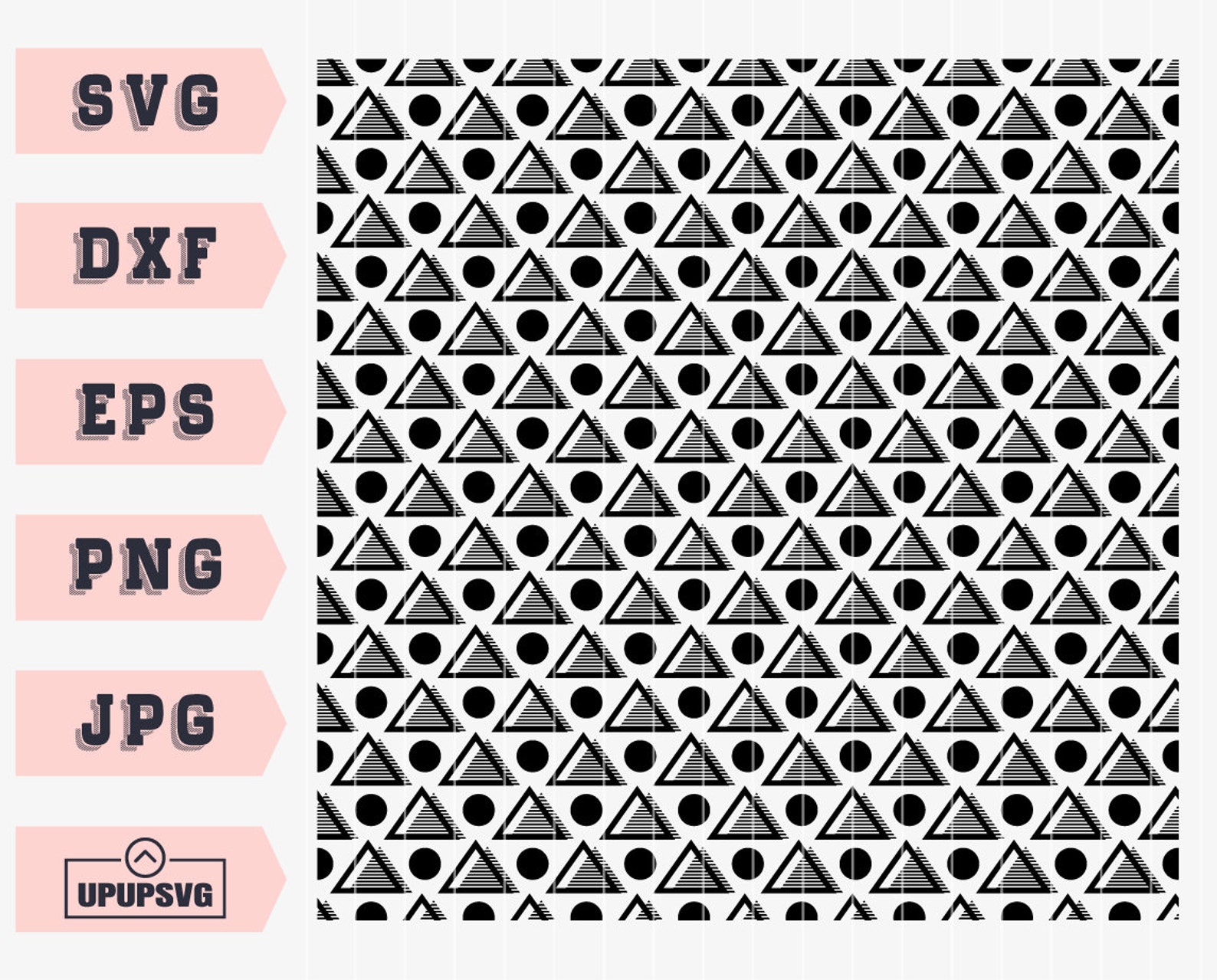 Geometric background svg Geometric pattern svg Pattern cut | Etsy