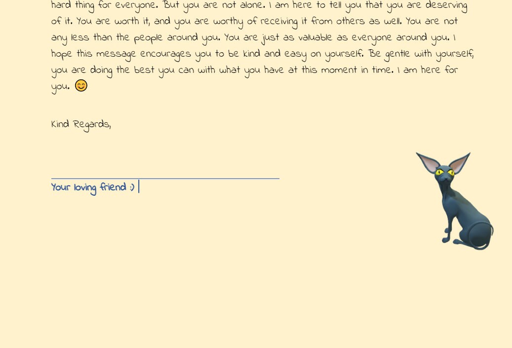 Cat Letter : Digital Letter - Etsy