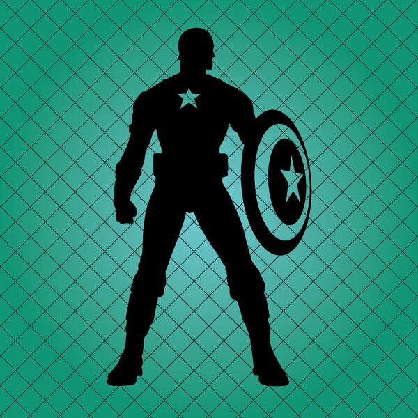 Captain America Art - Etsy