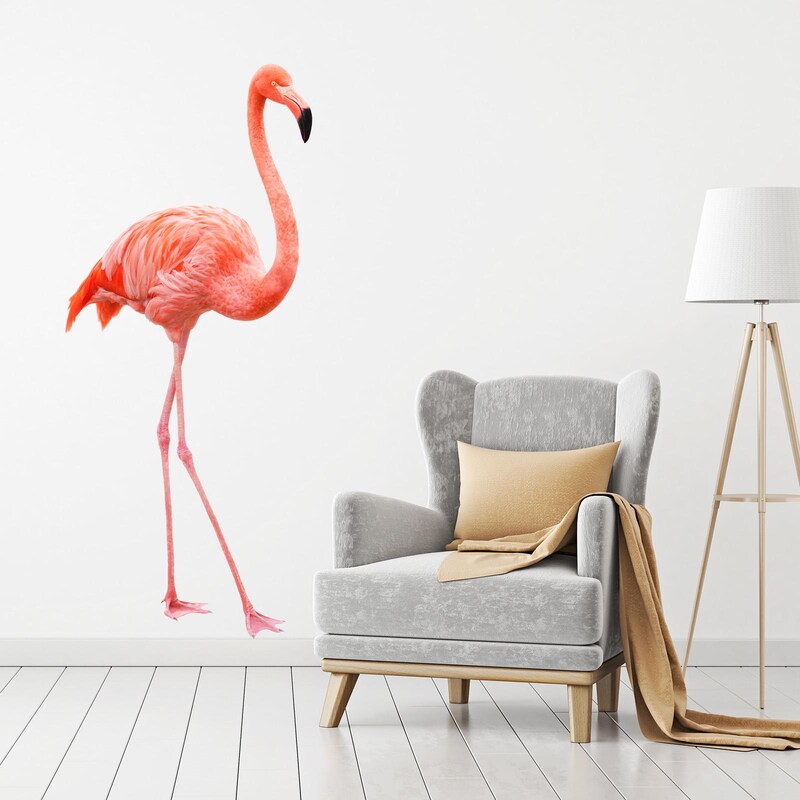 Flamingo Wall Decals - Etsy