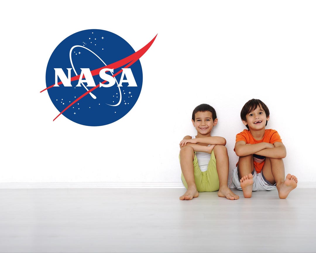 NASA Logo Space Wall Sticker Indoor/outdoor Decal - Etsy